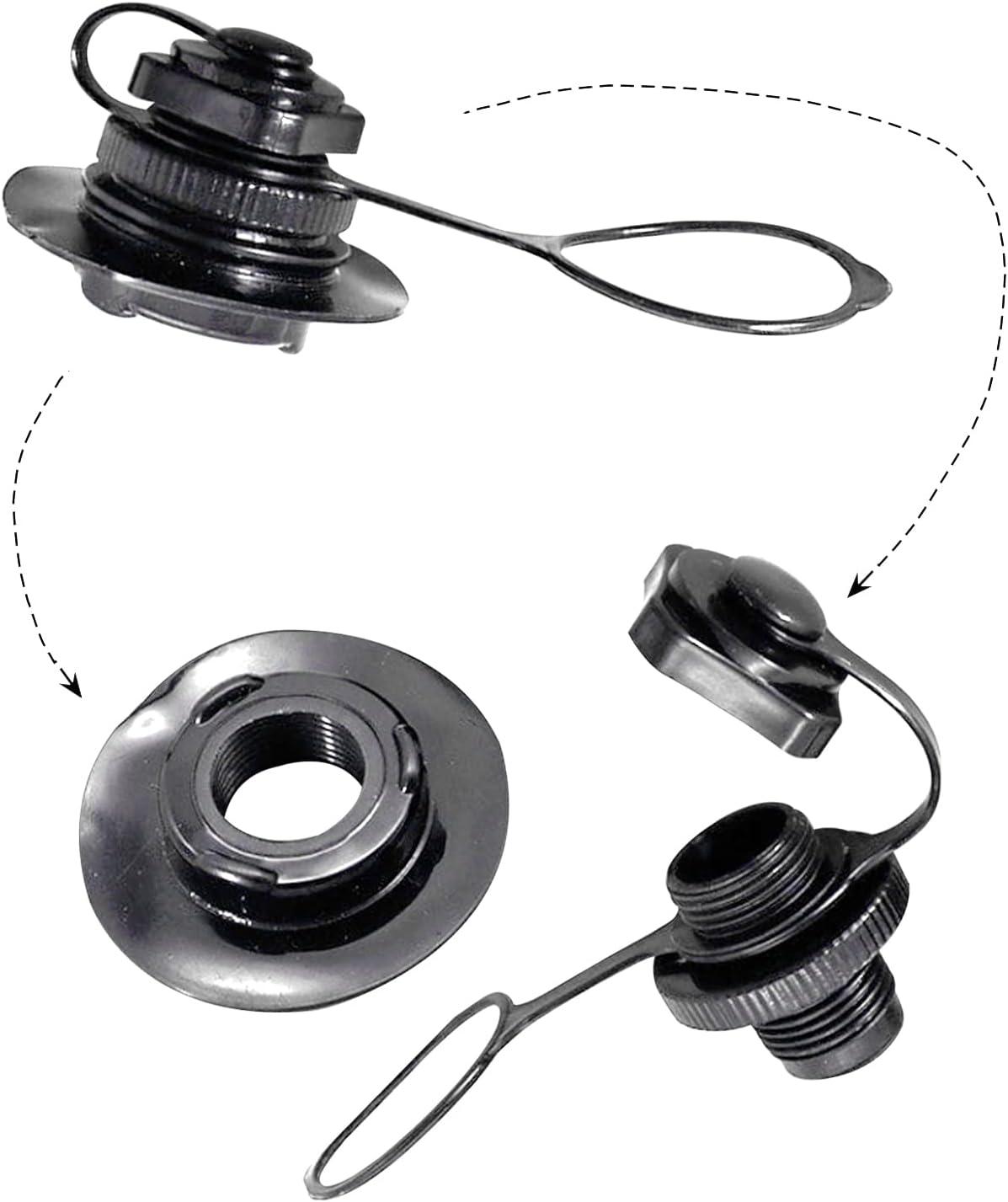 Inflatable Boat Spiral Air Plugs - 2 Pack, One-way Inflation ...