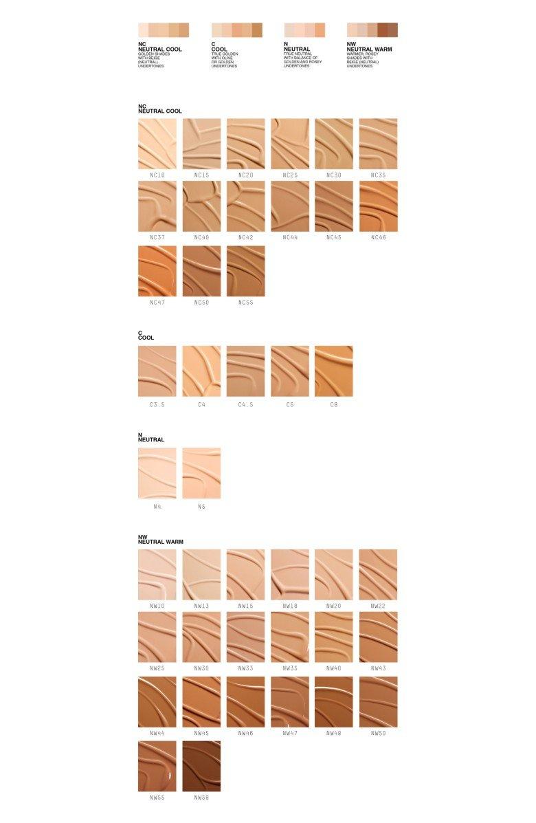 Mac Pro Longwear Foundation (NW43) - Long-lasting Coverage for Dark ...