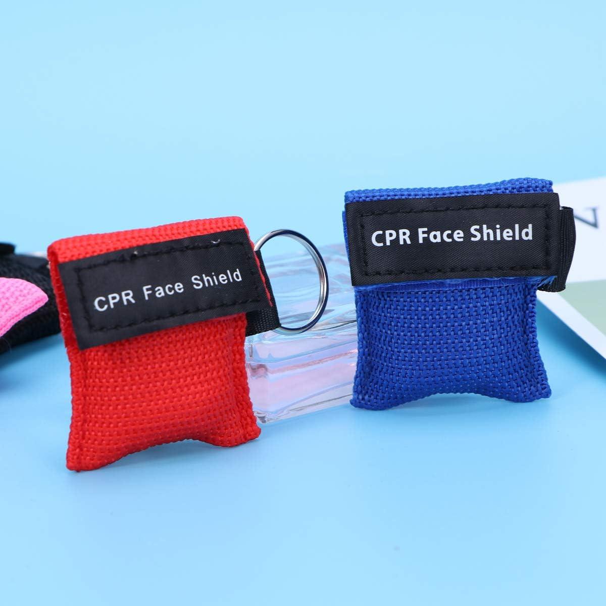 Buy Healifty First Aid CPR Mask Keychain - Portable Rescue Breathing ...