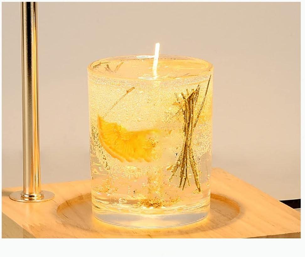 melted candlestick holder