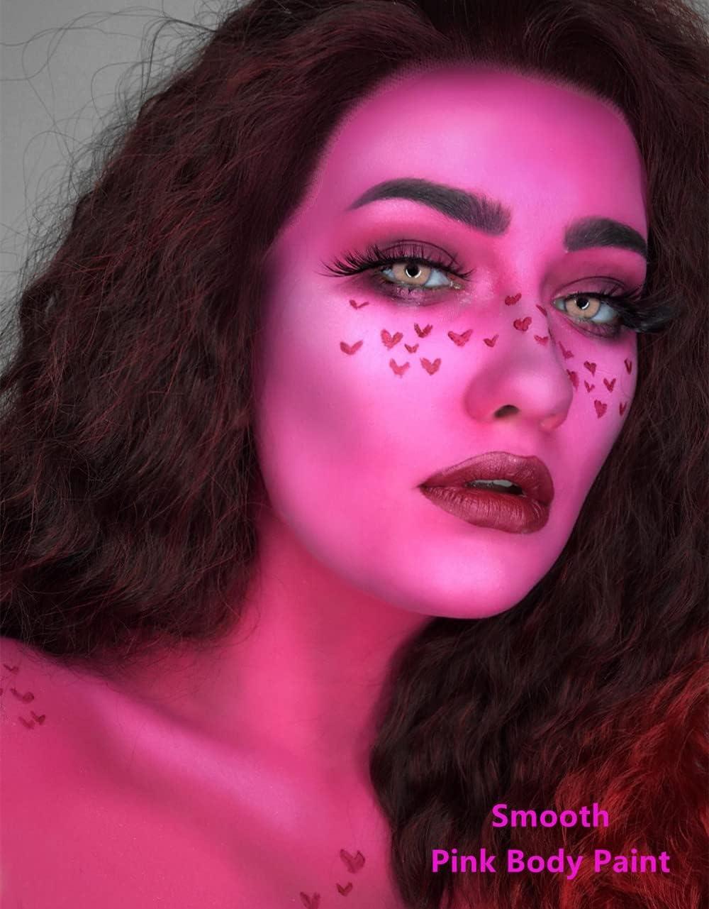 Go Ho Cream Purple Pink Face Paint Stick (1.06 Oz) - Waterproof Body ...