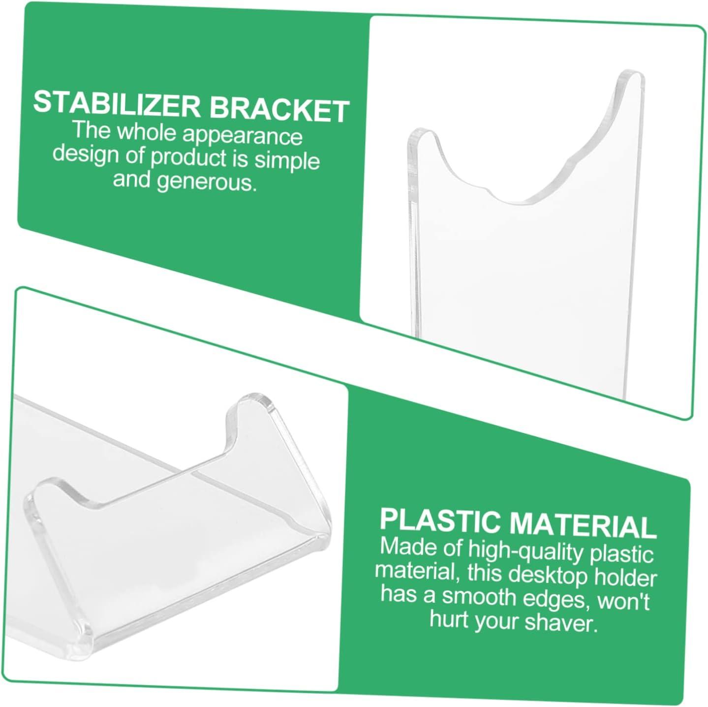 Buy Belliffy 2-Piece Acrylic Razor Display Stand - Electrorasiser ...