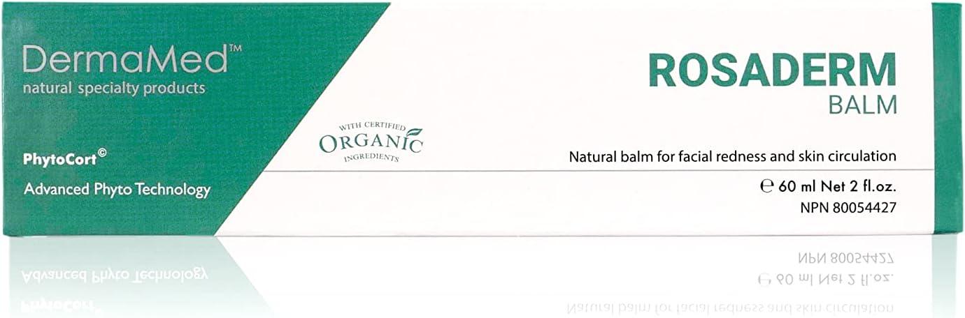 Dermamed Rosaderm Balm 1.7 fl oz - Soothing Relief for Skin Redness ...