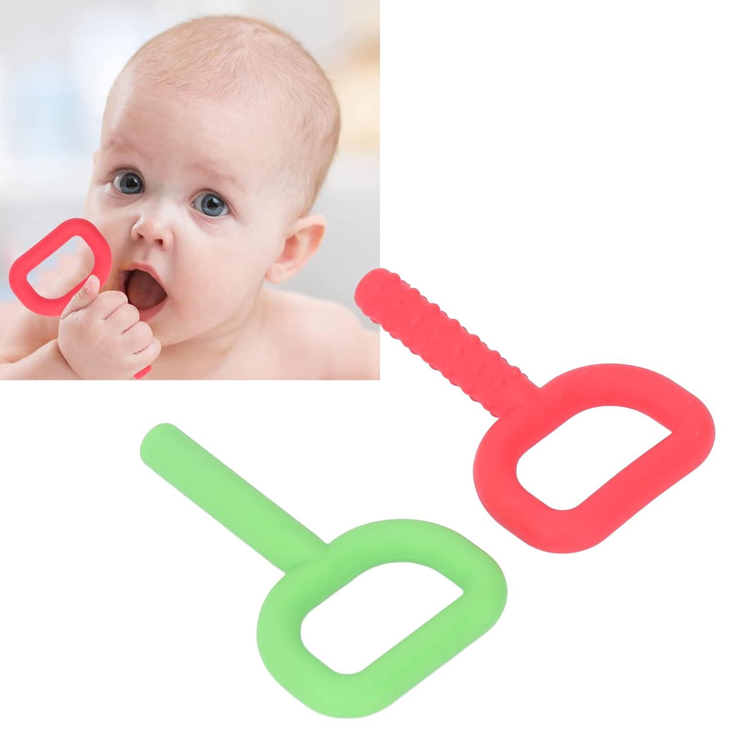 2-Pack D-Letter Silicone Sensory Chewing Tool for Autistic & Oral Motor ...