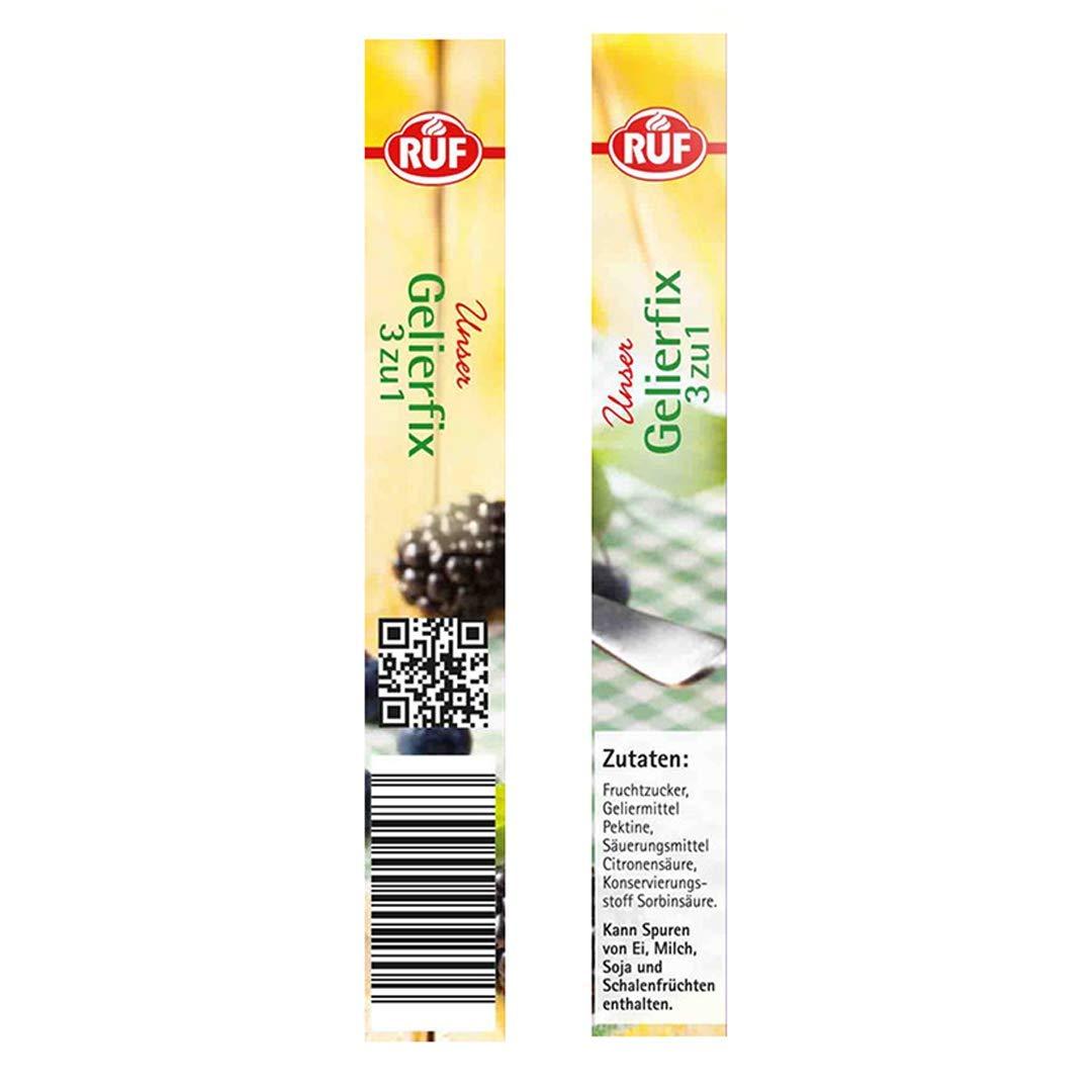 Gelierfix 3:1 Gelling Agent for Jam & Jelly - Gluten-Free & Vegan - 34 ...