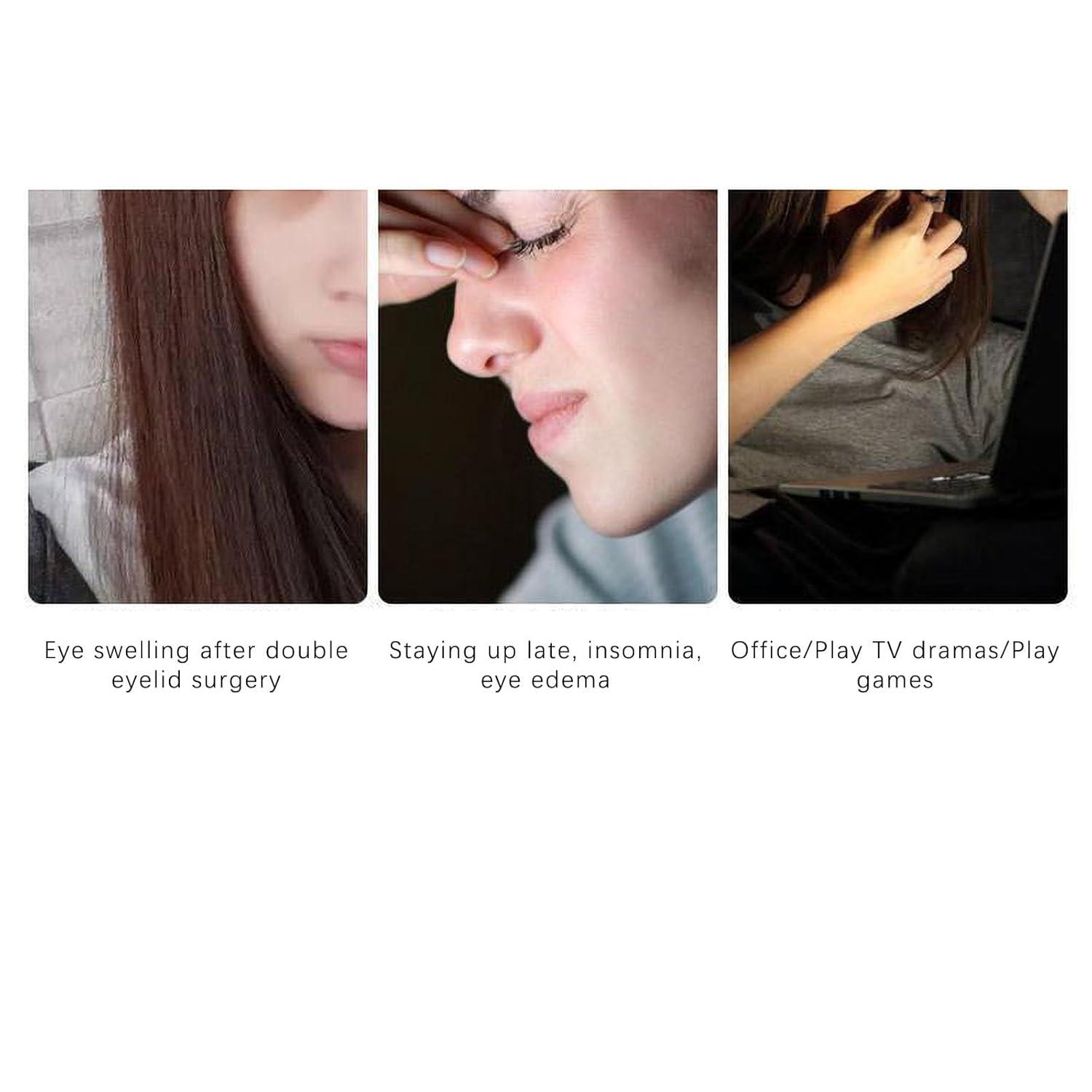 Cooling Eye Mask | Reusable Gel Masks for Migraines & Swollen Eyes ...