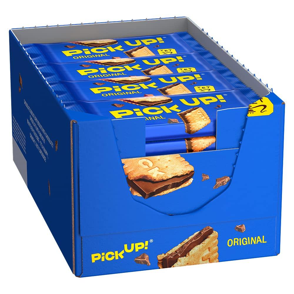 Buy Pick Up! Original 24 Pack Crispy Cookie Bar with Milk Chocolate ...