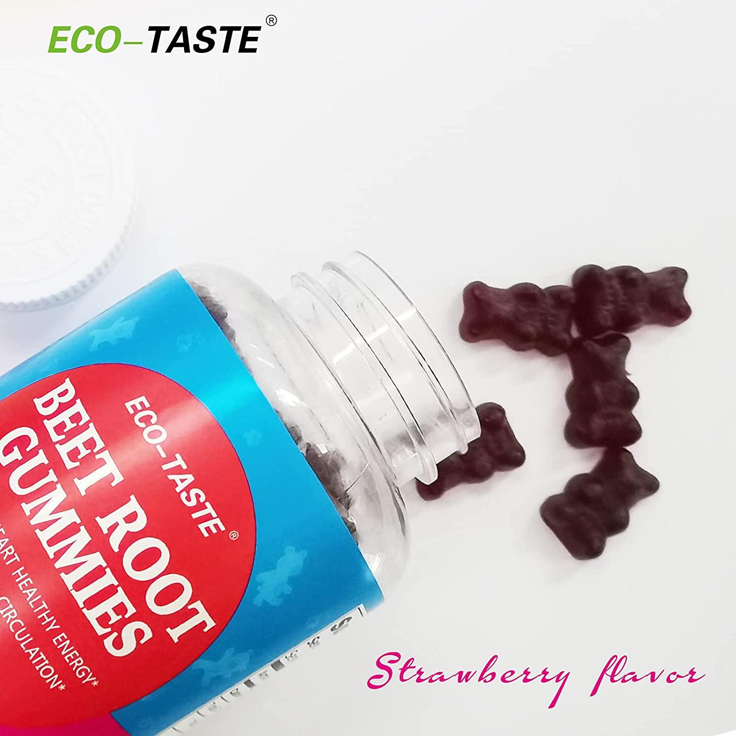 Beet Root Gummies with Grape Seed Extract for Healthy Circulation - 90 ...