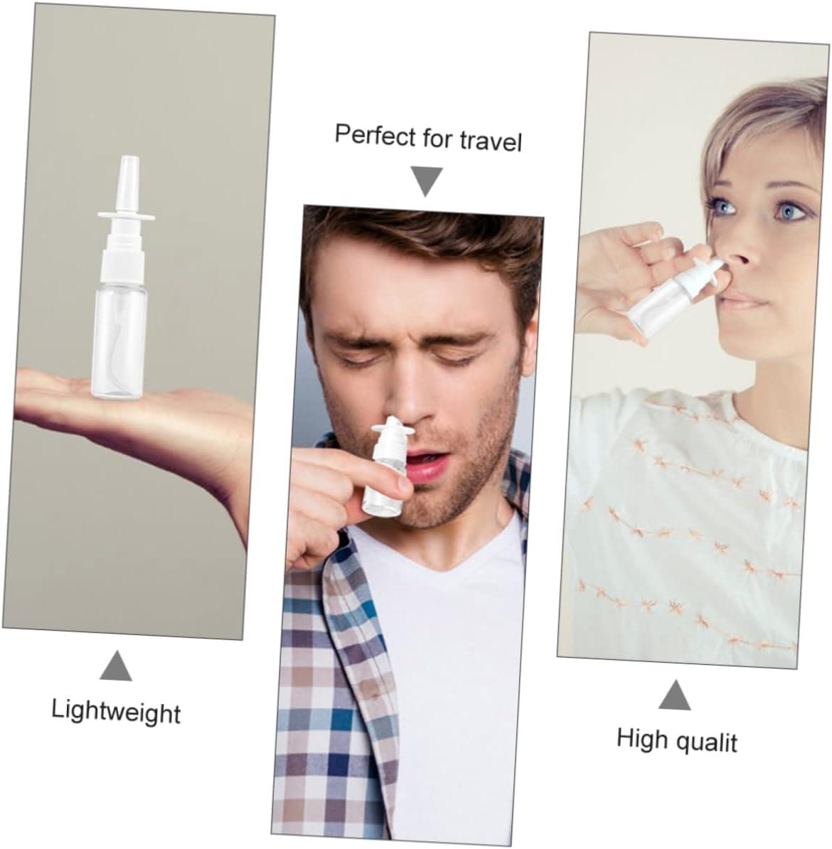 30 Pcs Rhinitis Spray Bottle Set | Clear Travel Nasal Spray Pump ...