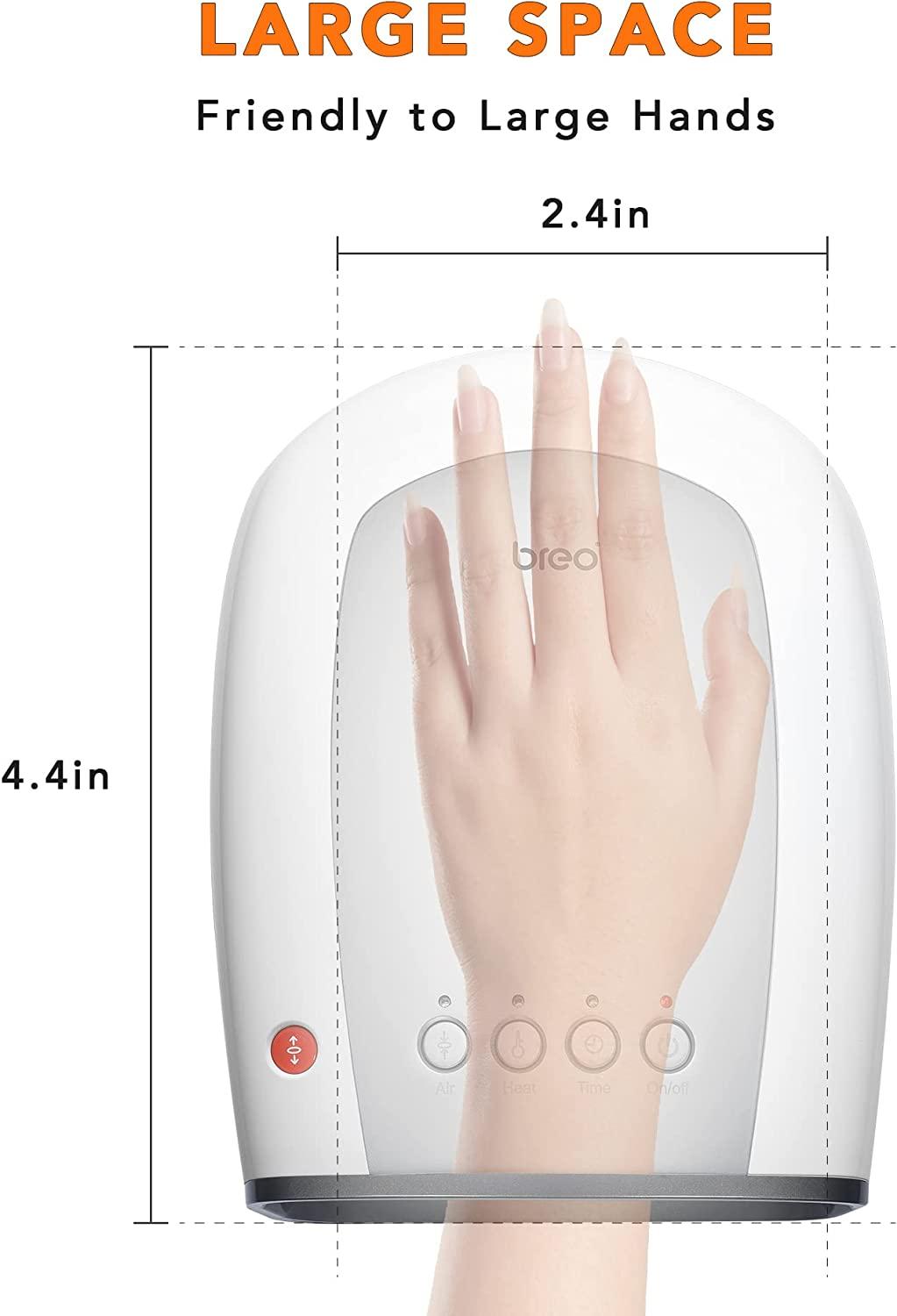 Breo iPalm520e Electric Hand Massager, Palm Massage Machine with ...