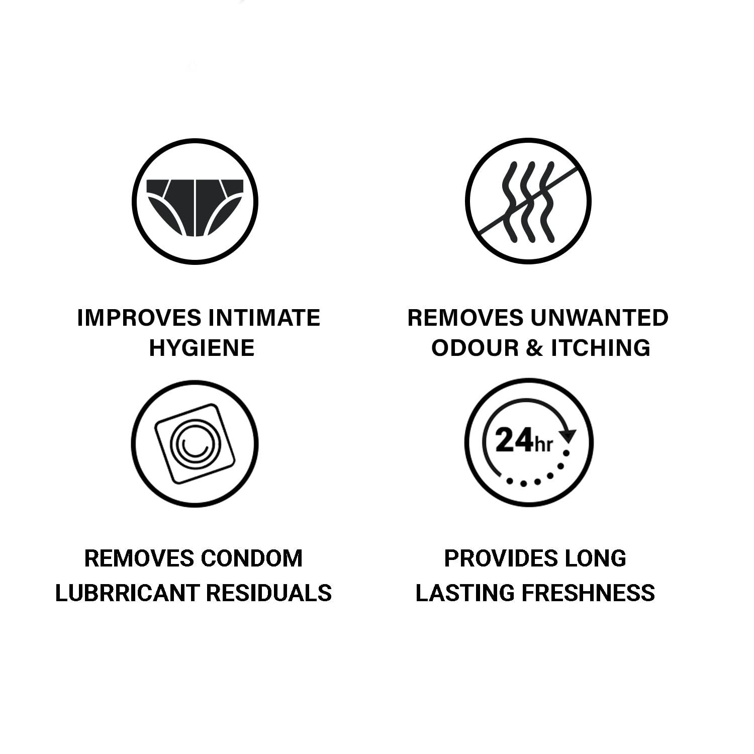 Skin Elements Men's Intimate Wash with Menthol - Prevents Itching ...