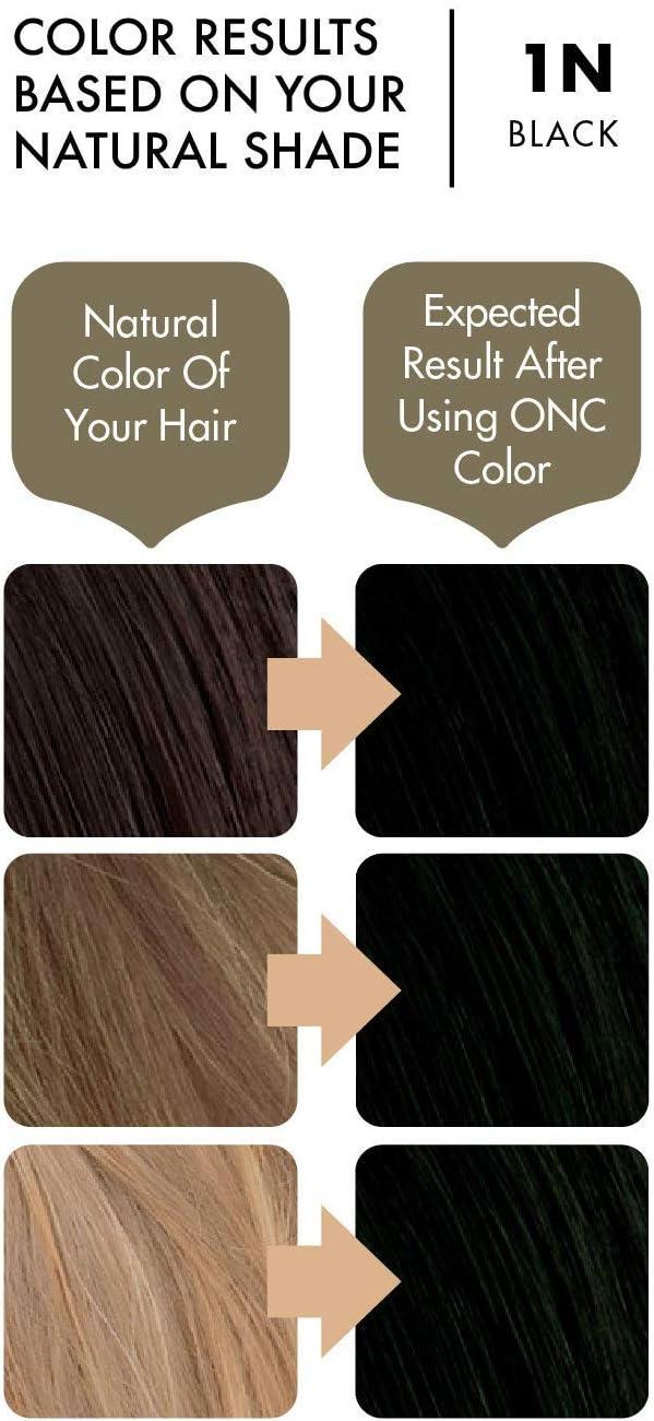 ONC NaturalColors Healthier Permanent Hair Color 1N Black 120 ml (4 fl ...
