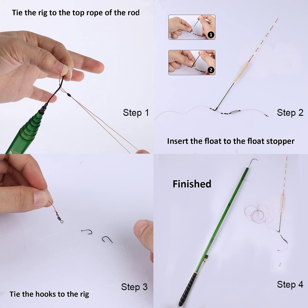 Goture Telescopic Tenkara Fishing Rod - Portable Ultralight Travel Rod ...