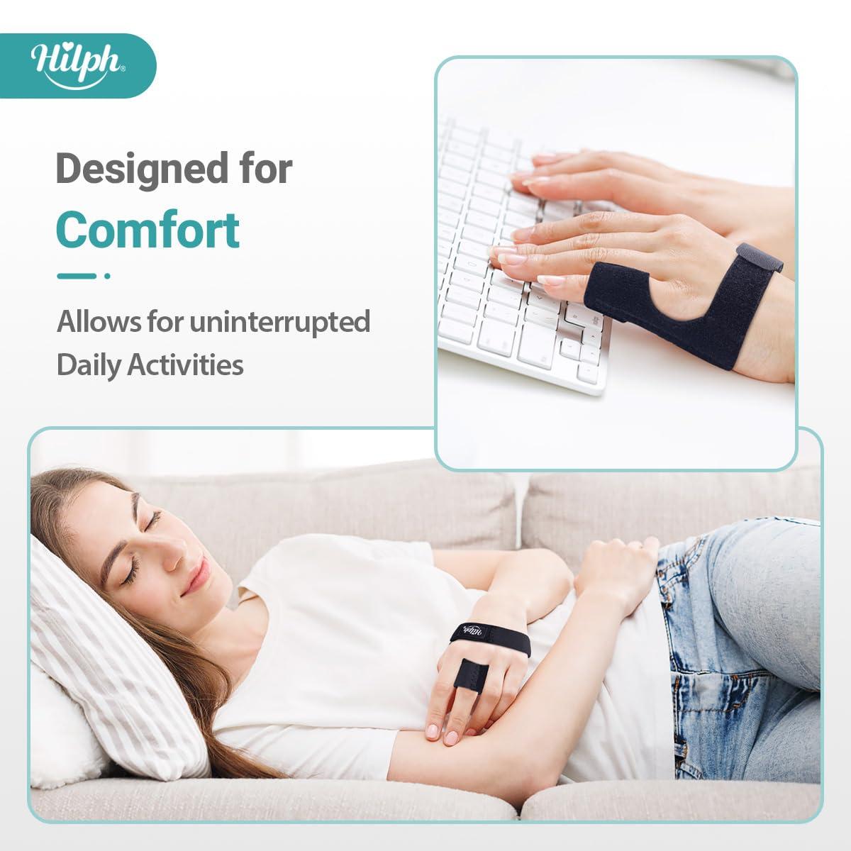Buy Hilph Trigger Finger Splint | Adjustable Finger Support Brace for ...