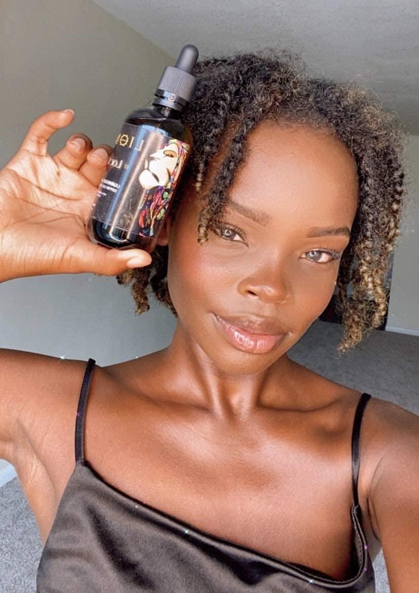 Lion Locs Hair Loc Growth Oil & Scalp Relaxer for Dreadlocks, Microlocs ...