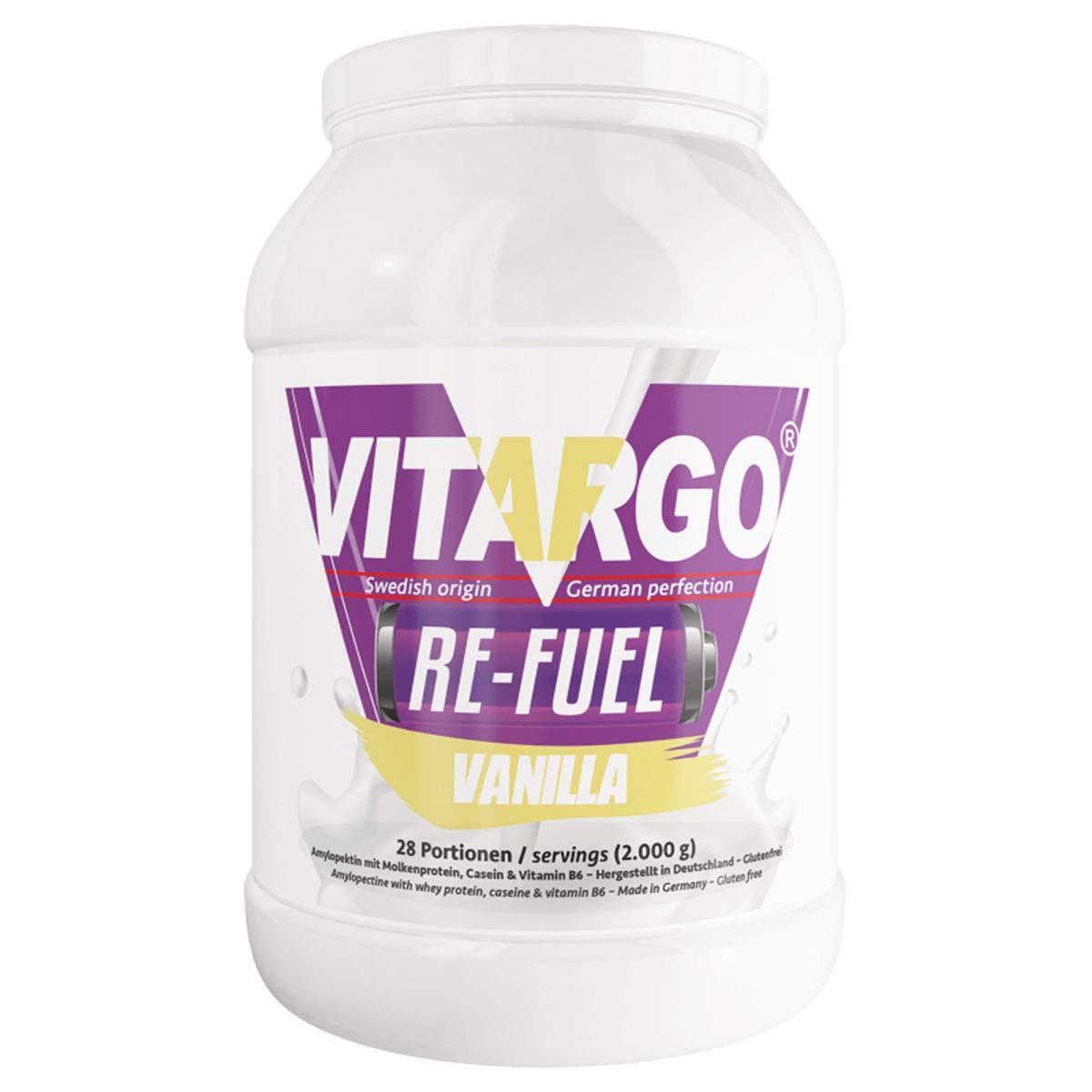 Vitargo Re-fuel 2000g Can - Fast-Acting Carbohydrate Powder for Energy ...