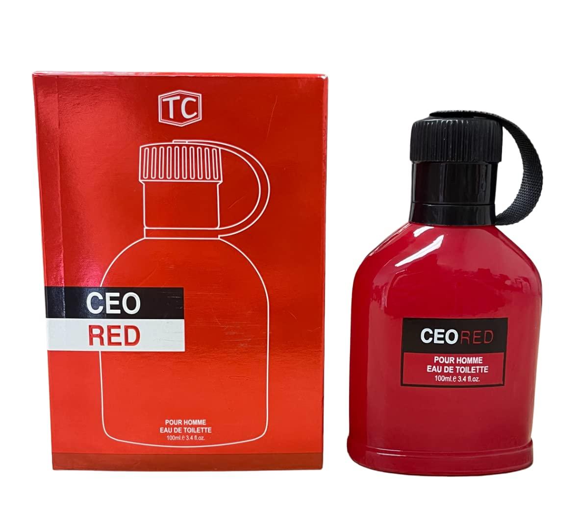 Ceo Red Pour Homme Cologne for men (Inspired by Hugoo Boss) 3.4oz/100ml ...
