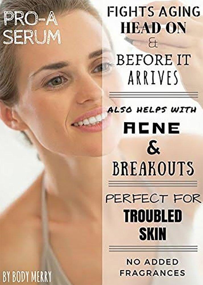 Body Merry Age Defense Pro-A Serum - Anti-Aging Retinol Treatment with ...
