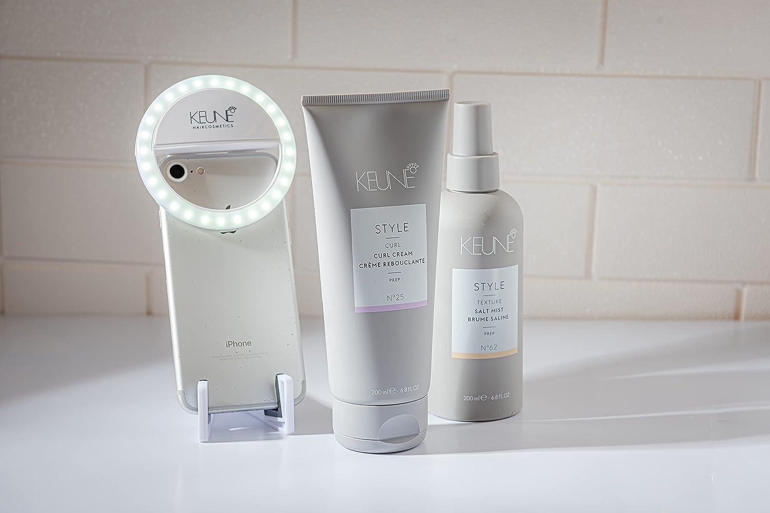 KEUNE Curl Cream for Curly & Wavy Hair 6.8 Oz - Define & Enhance Curls ...