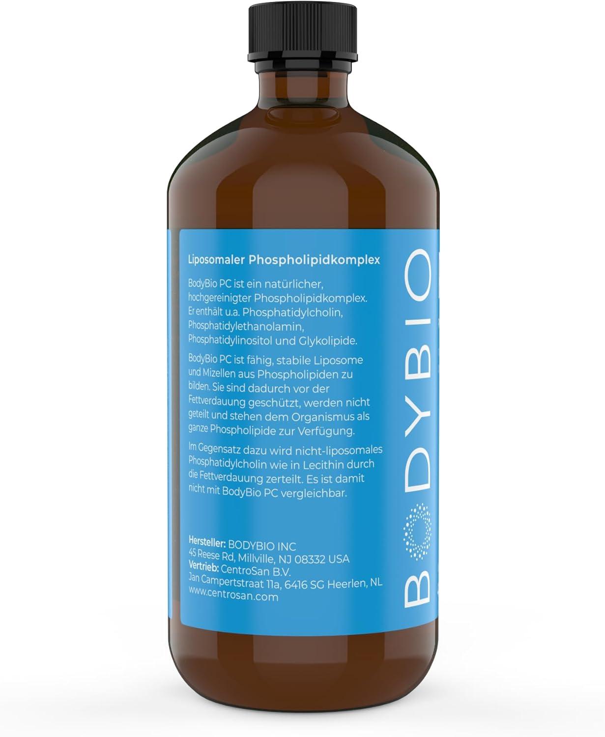 BodyBio PC Phospholipid Complex Liposomal 473ml - Premium ...