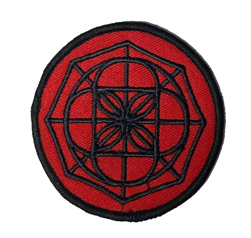 Sedroc Kenpo Karate Universal Patch - Red | Embroidered Martial Arts ...