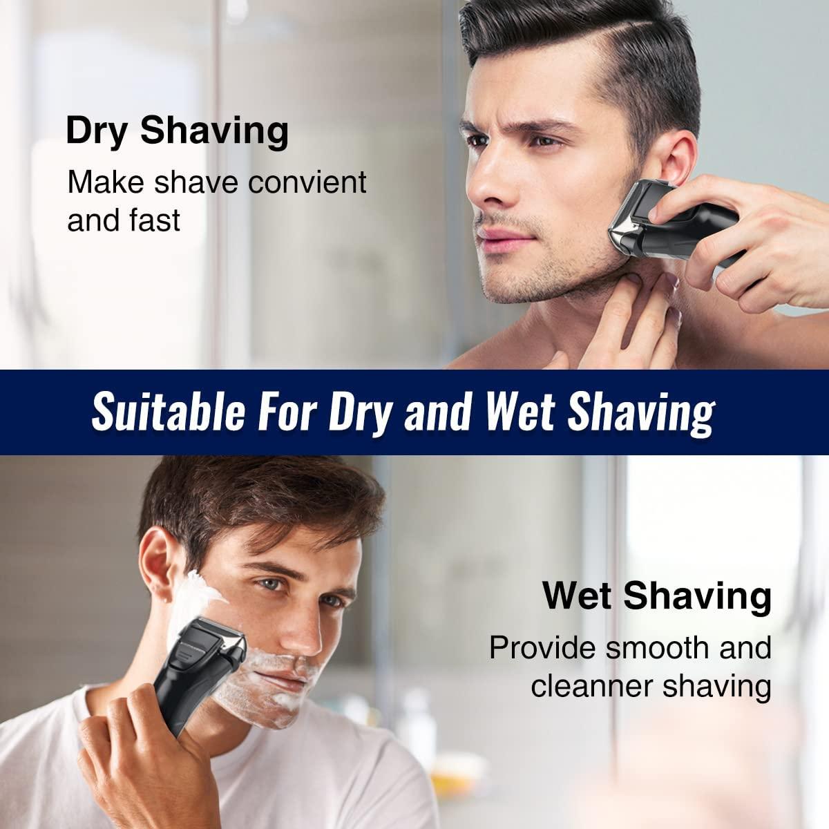 Mens Electric Shavers For Men Face Electric Razors For Men Foil Electric Shavers Electric Foil