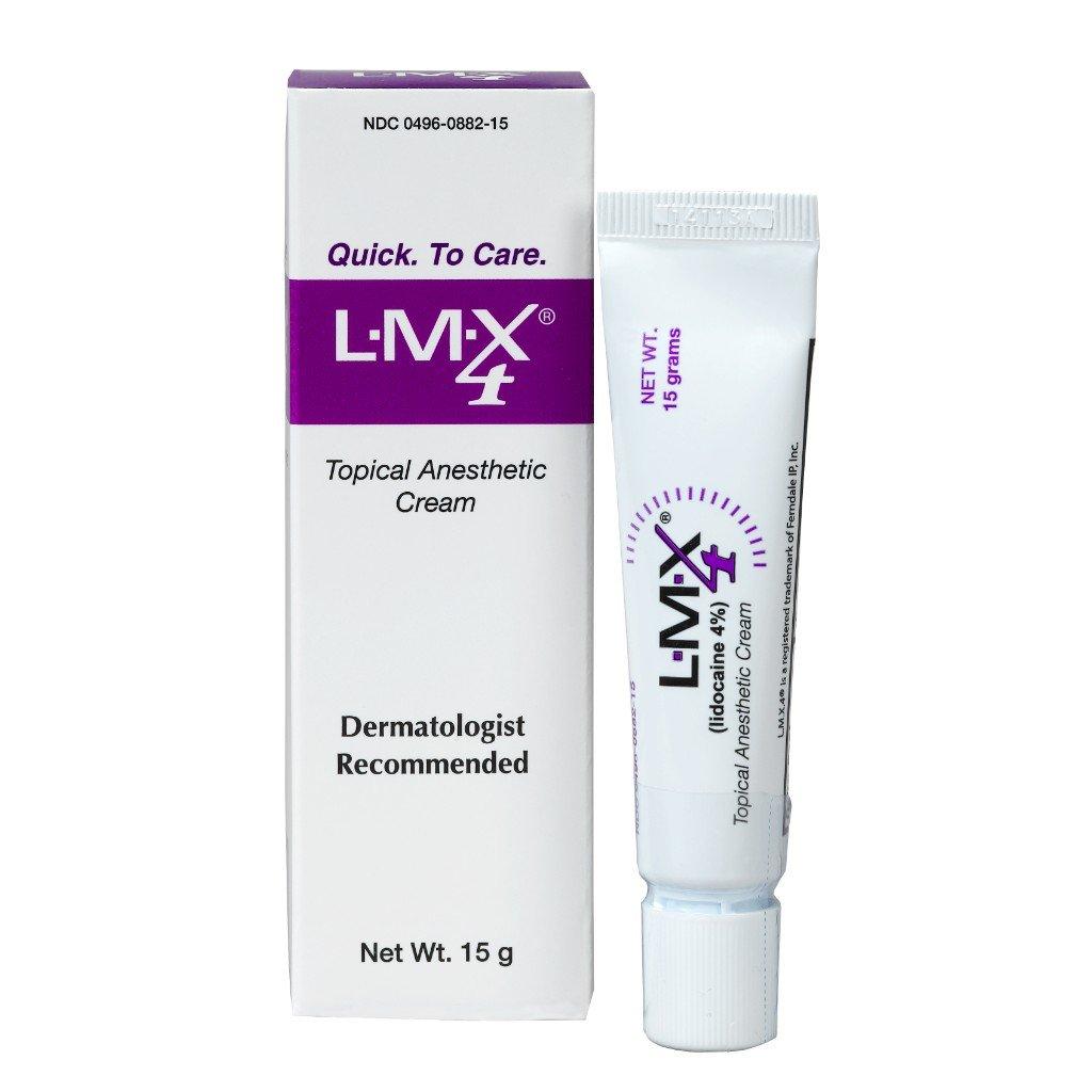 LMX4 Lidocaine Pain Relief Cream 15g Tube - Fast Acting & Long Lasting ...