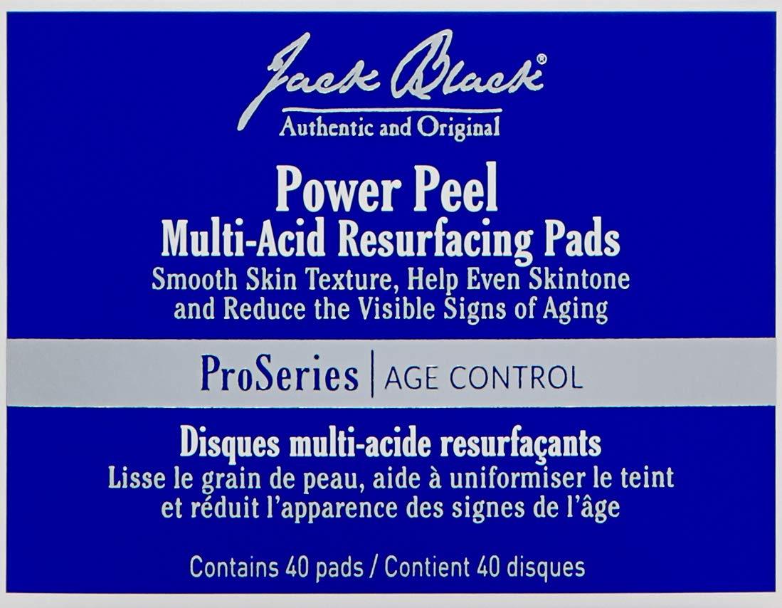 Jack Black Power Peel Multi-Acid Resurfacing Pads 45 Count - Effective ...
