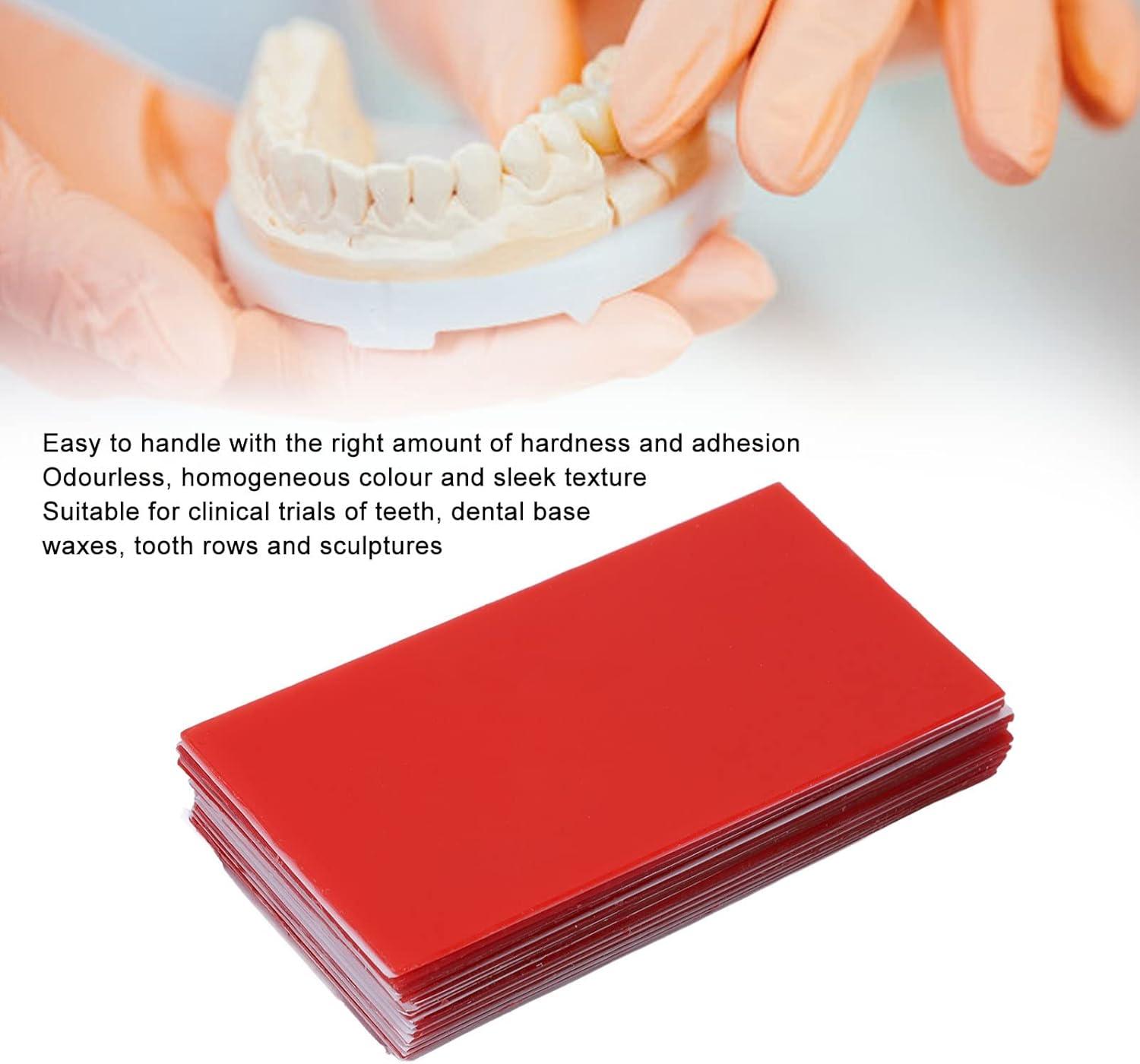 Natudeco 15-Piece Base Plate Wax for Dental Use | Smooth & Flexible ...