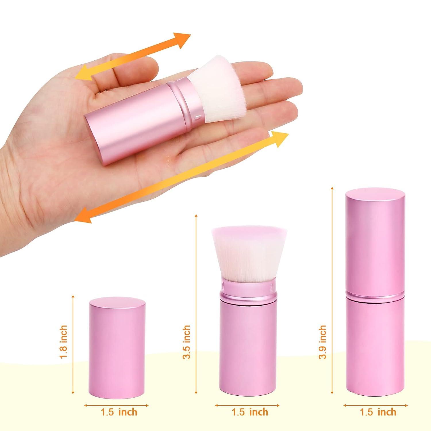 UNIMEIX Sunscreen Brush for Face - Retractable Kabuki Brush for Kids ...