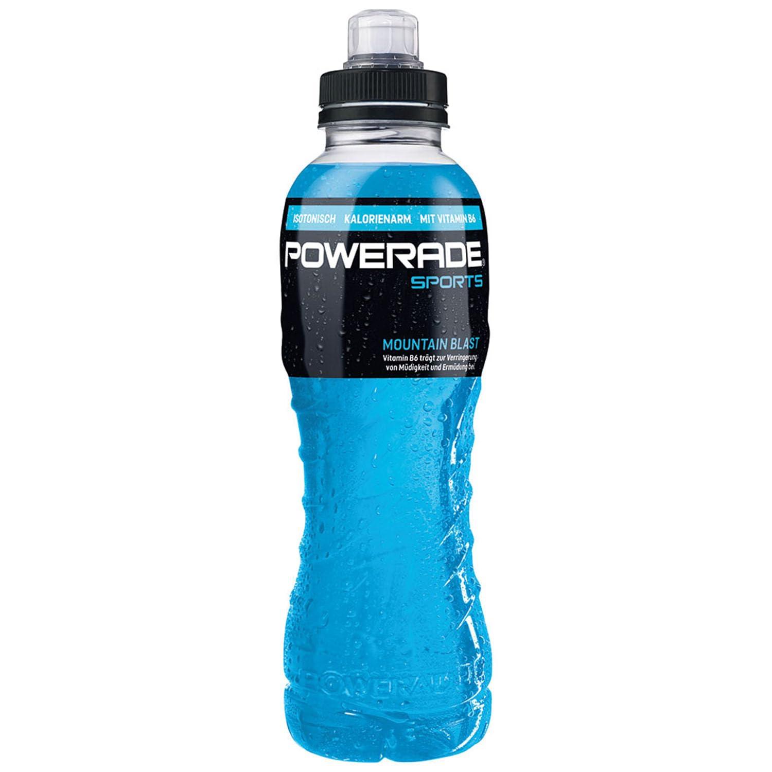 Powerade Berry Tropical Blue 500ml (24 Bottles) Berry 24 Bottles | Buy ...