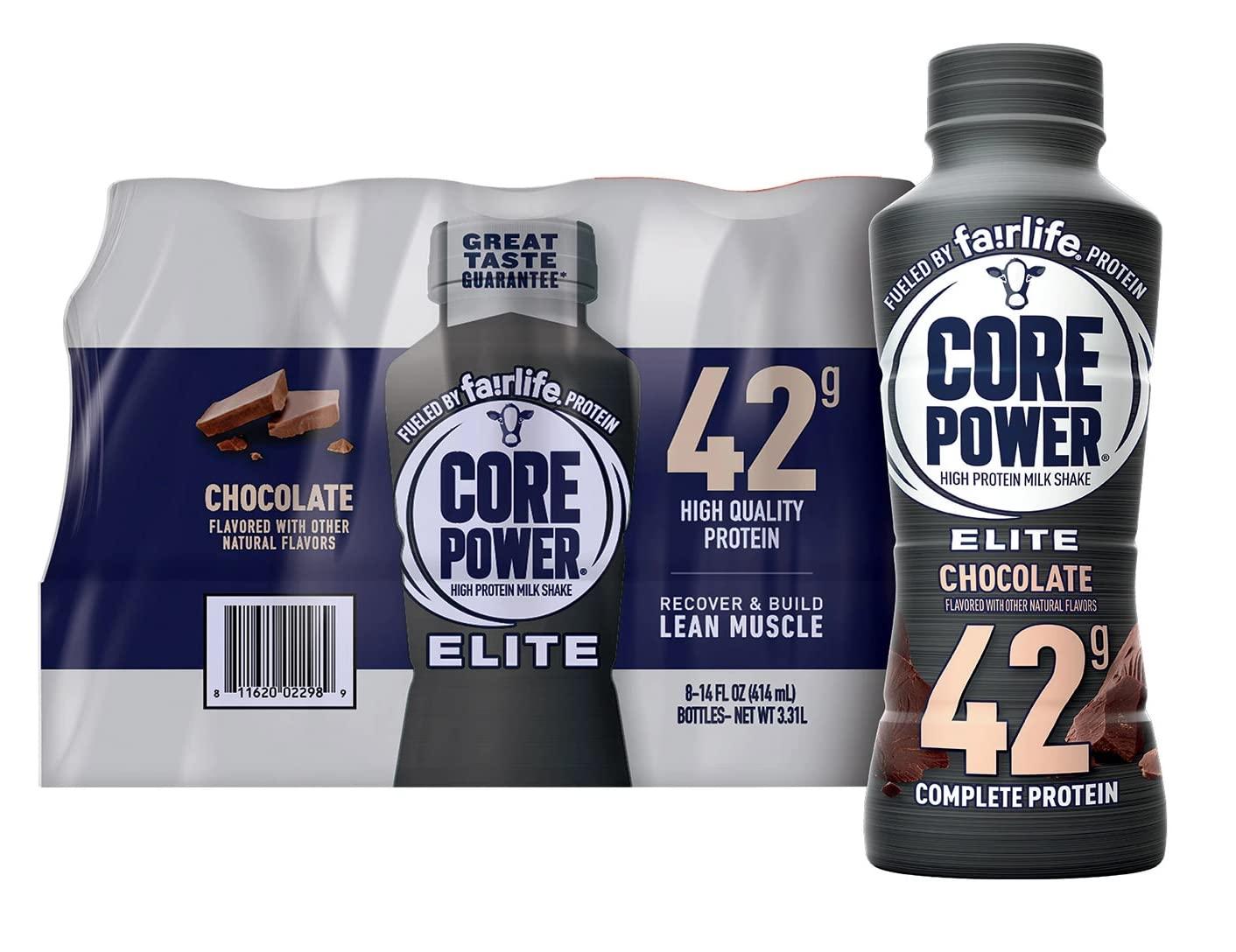 FAIRLIFE NUTRITION PLAN Core Power Elite 42g. Protein Shake, Chocolate ...