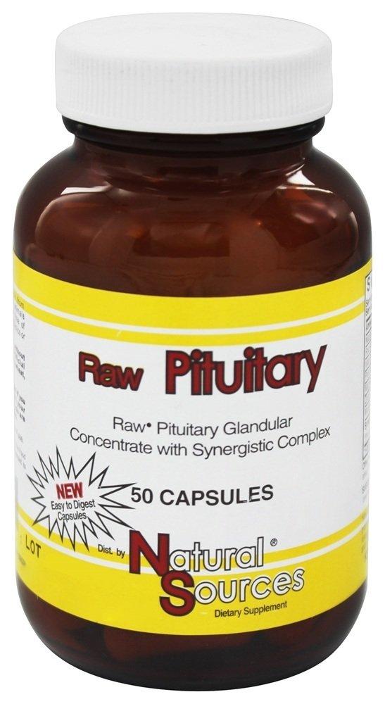 Natural Sources Raw Pituitary - 50 Capsules for Hormonal Support ...