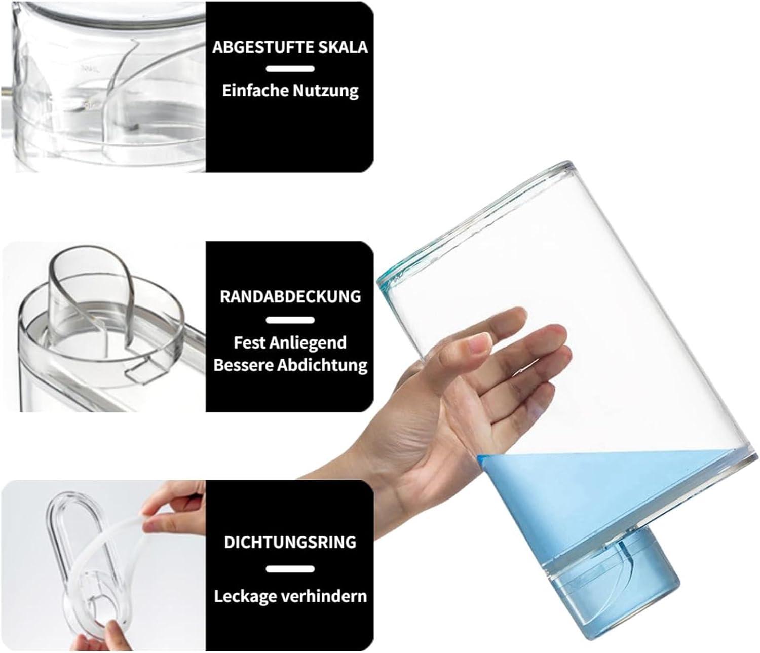 Laundry Detergent Dispensers 1300ml Fabric Softener Container Washing ...