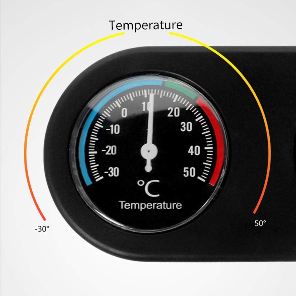 siwetg Reptile Tank Thermometer Hygrometer Monitor Temperature and ...