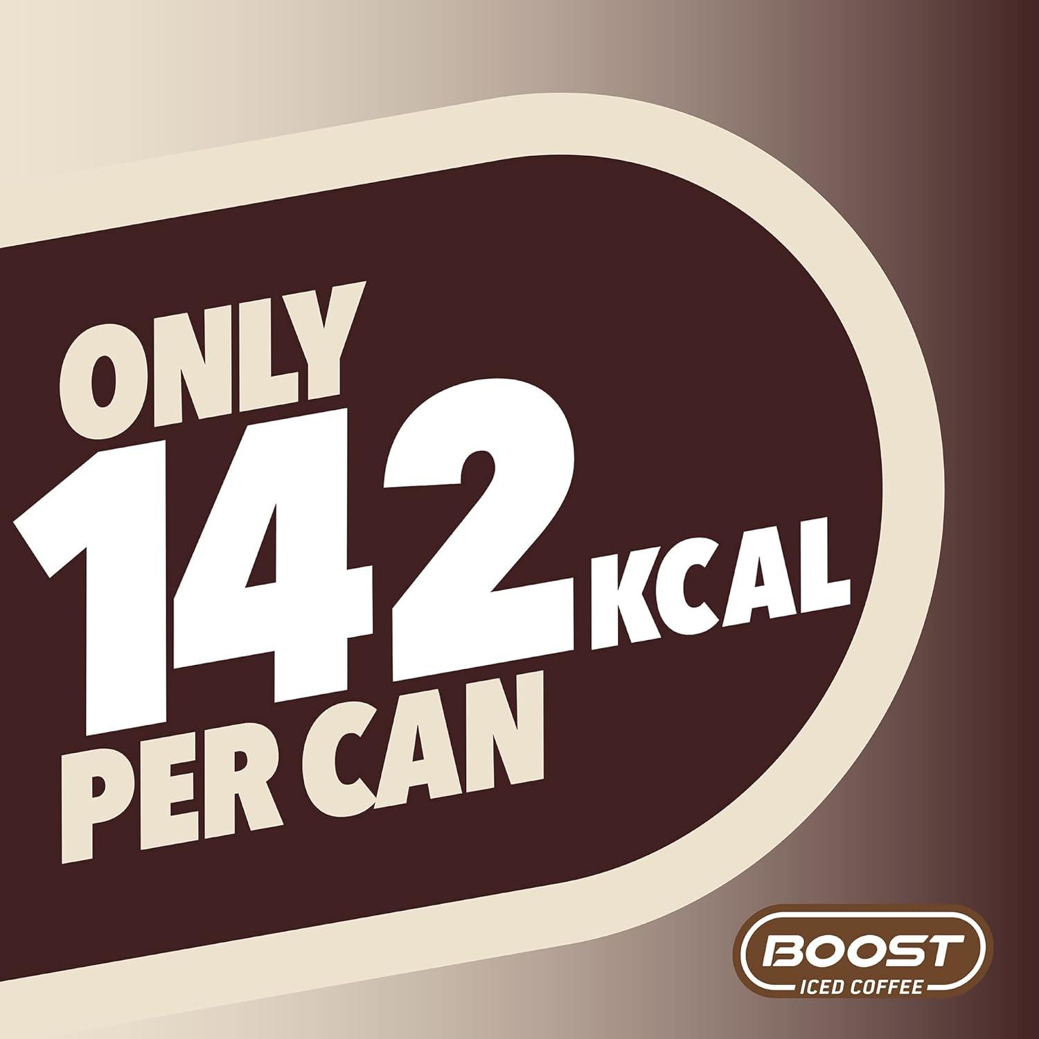 Boost Iced Coffee Mocha 12 x 250ml: Rich Cold Brew with Cocoa & Milk