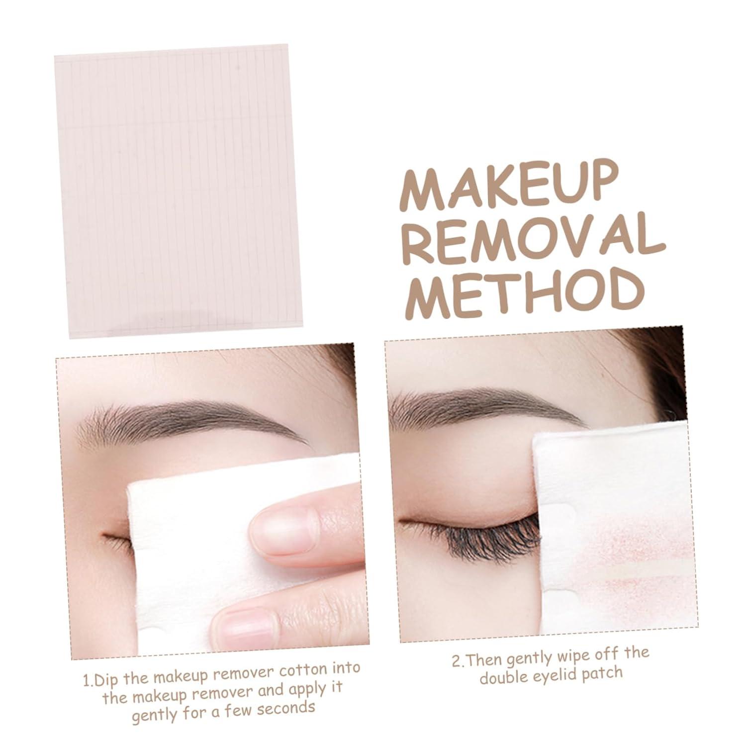 Healeved 8 Sheets Eyelid Tape Eyelid Stickers Double Eyelid Sticker ...