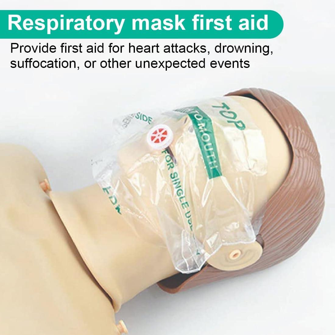 Weddhuis 5 Ventilation Mask & First Aid Set - CPR Face Shield ...