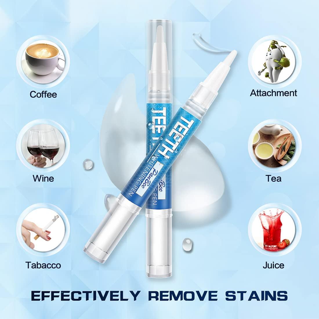 Teeth Whitening Pen - 4 Pack, 70 Treatments, No Sensitivity, Fast ...