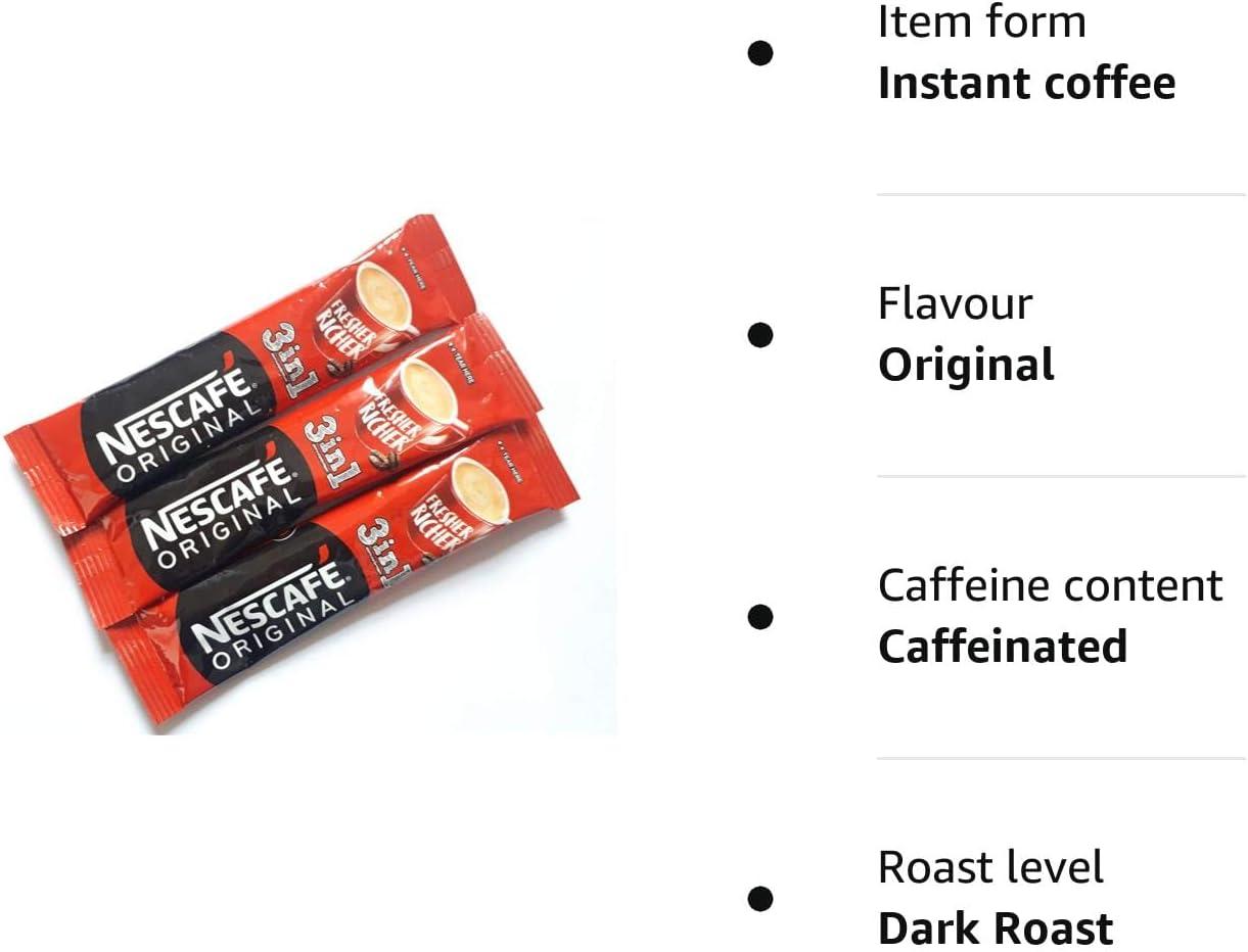 Nescafe 3in1 Original EU Made Instant Coffee Sachets - Long Expiry Date ...