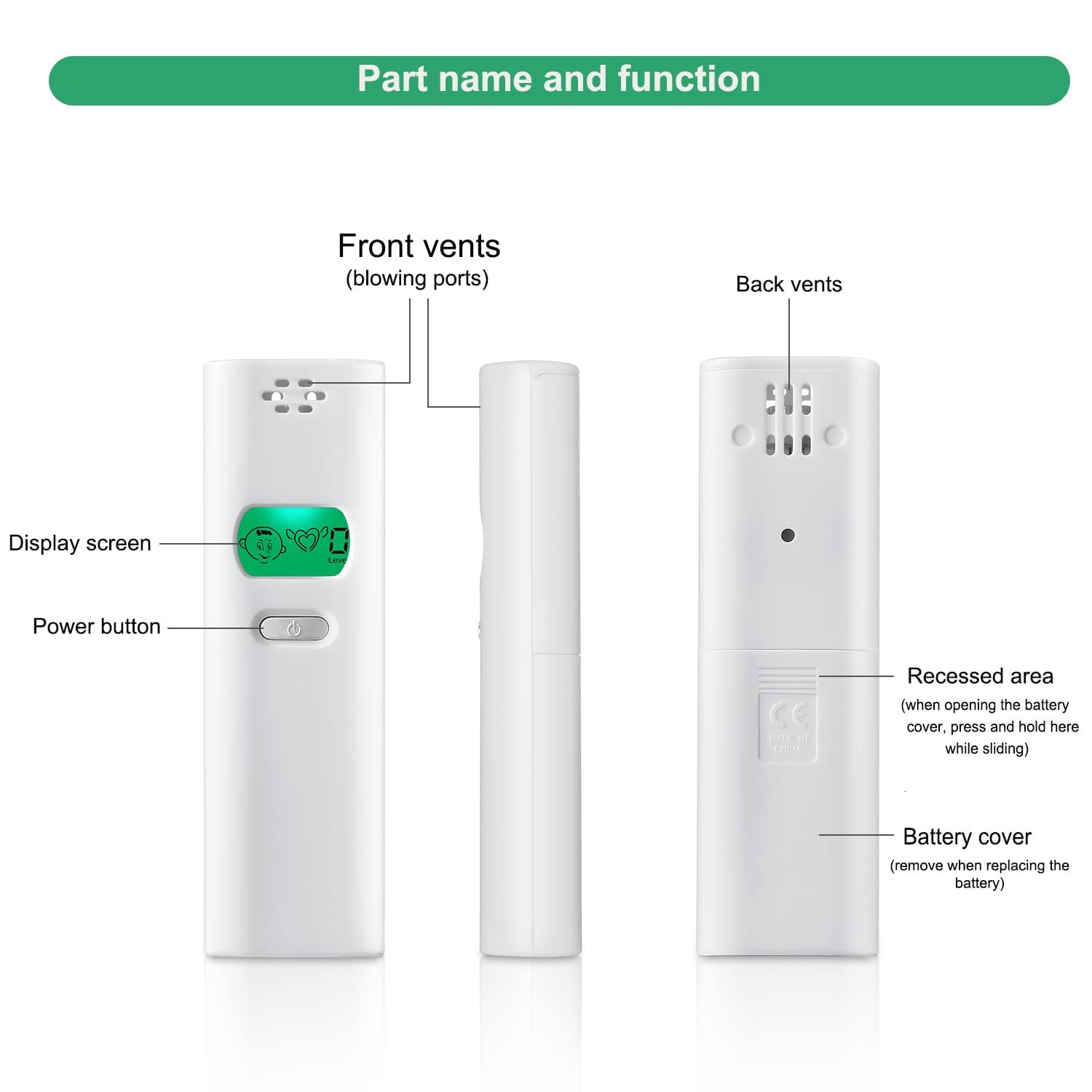 Professional Portable Bad Breath Tester - Oral Cavity Odor Detector ...