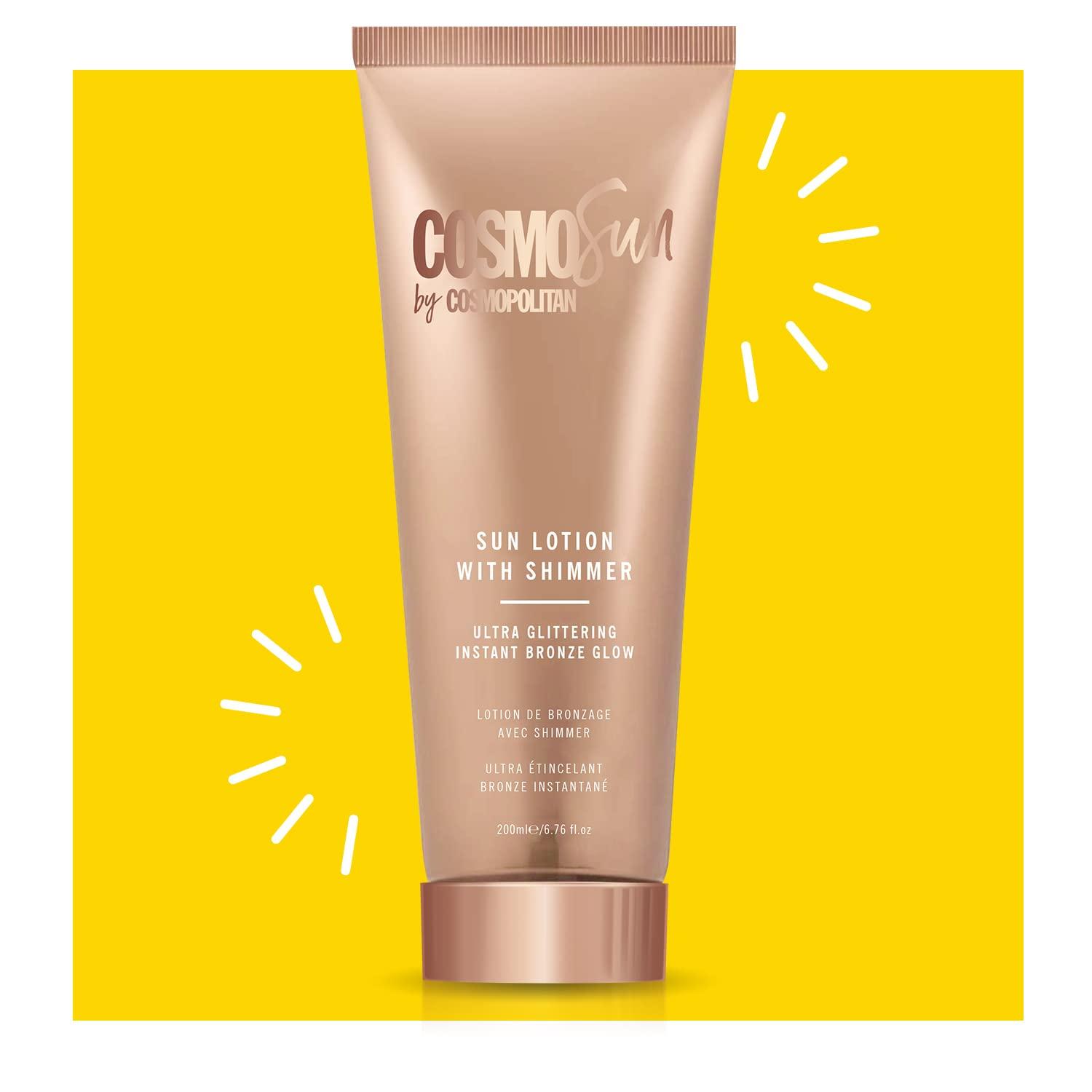 CosmoSun Glittering Sun Lotion with Instant Bronze - 6.76 oz | Buy Now ...
