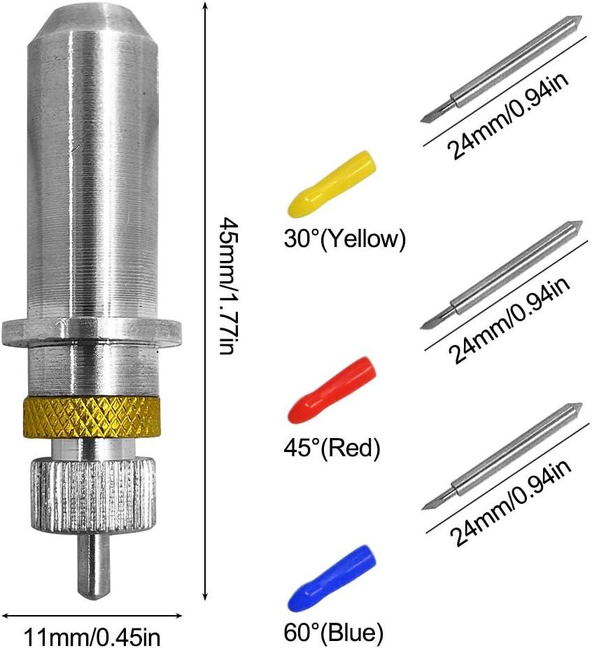 30 pcs (30/45/60 Degree) AFUNTA Blade Vinyl Cutter Plotter Cutting Blades for Roland & Most ...