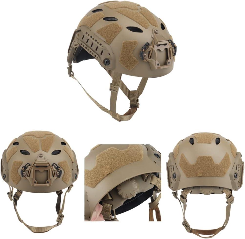 Tactical Pickup Noise Canceling Headset Set with Fast Helmet, Paintball Mask, Goggles, NVG Model ...