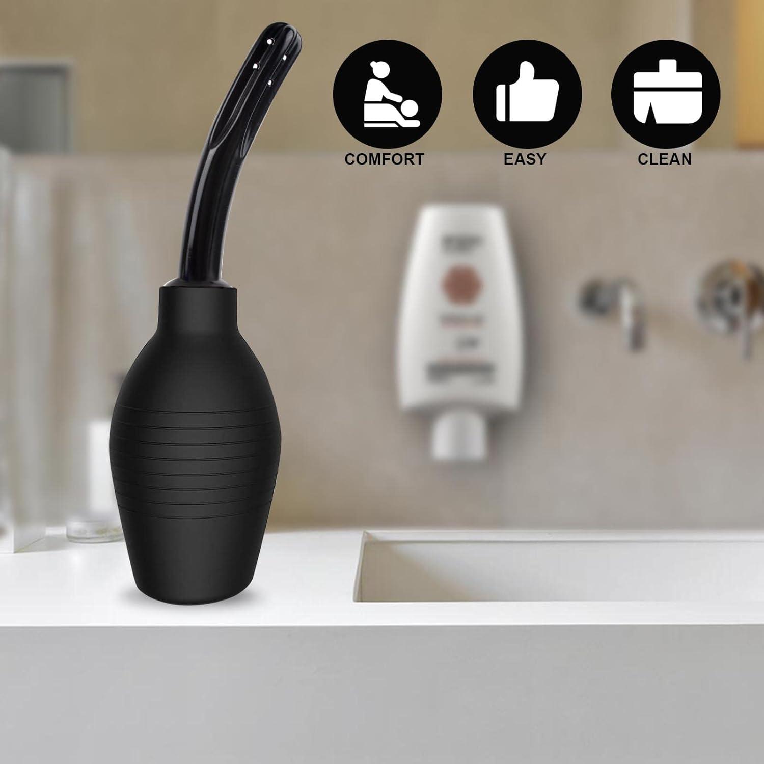 AWAVM 310ML Anal Douche Enema Bulb Vaginal Douche Enema Cleaner for ...