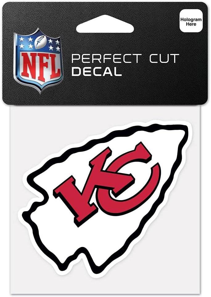 Kansas City Chiefs Logo Decal - WinCraft 4x4 Color Perfect Cut | NFL ...