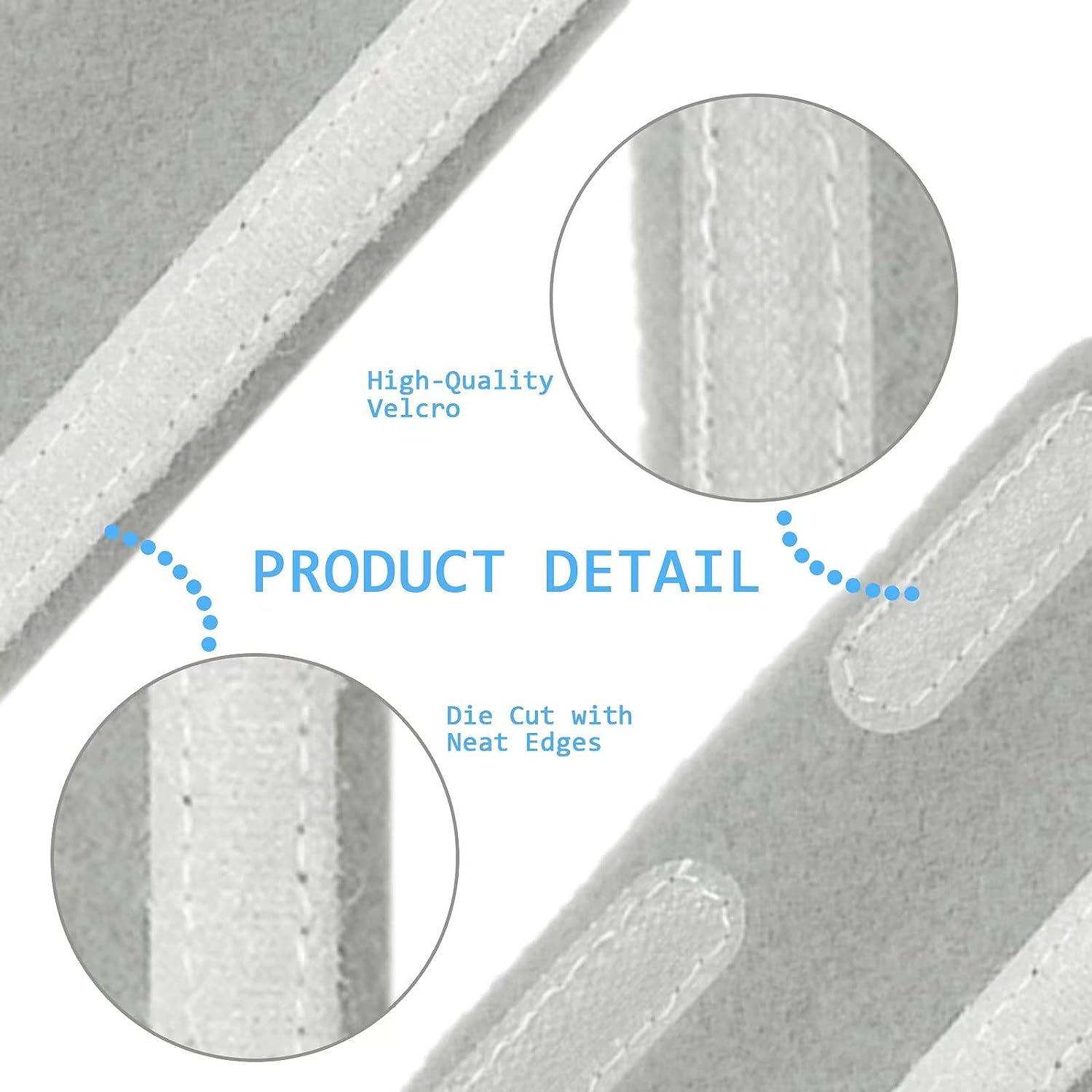 Nasal Cannula Ear Cushions - 24PCS Gray Ear Pads for Oxygen Tubing ...