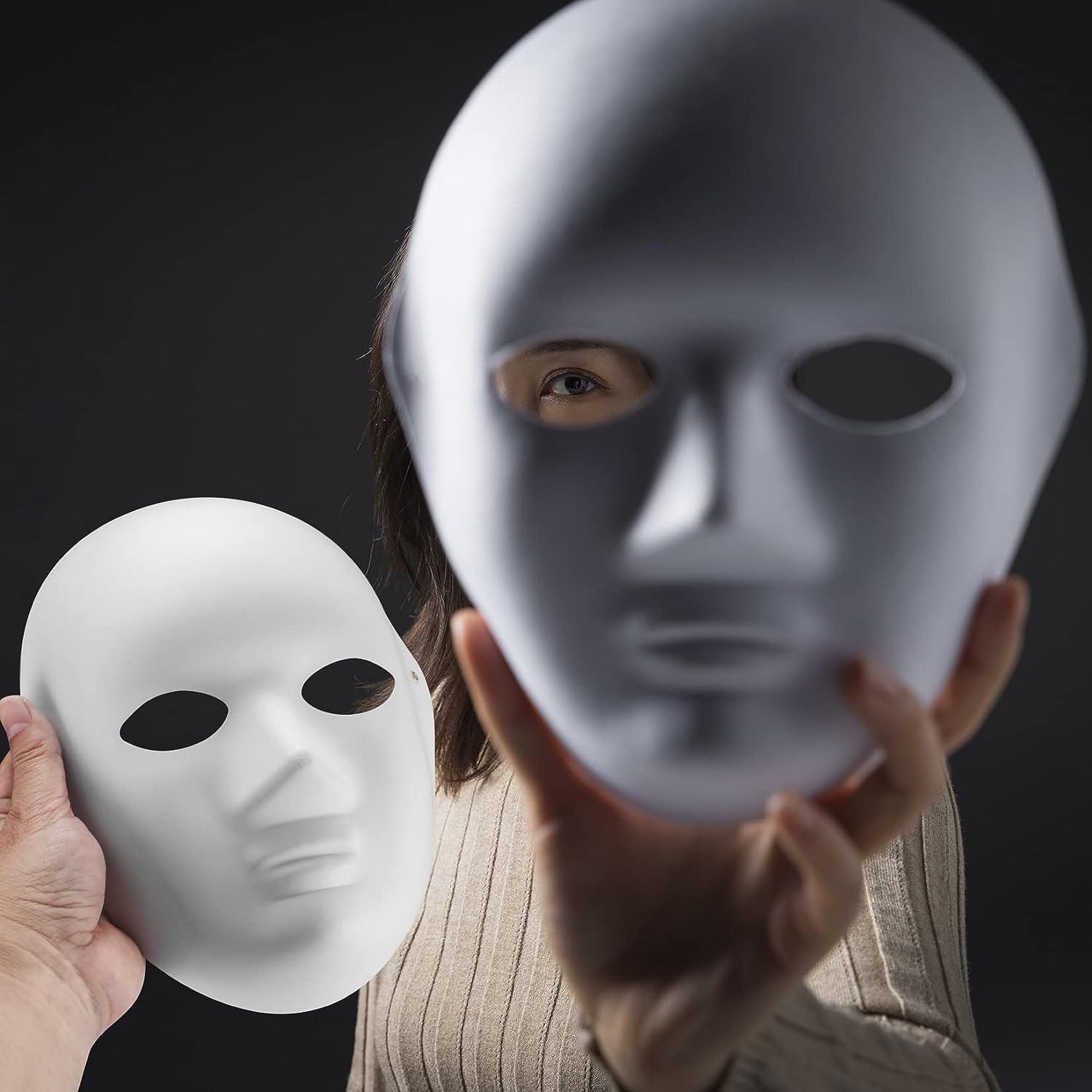 Blank White Masks