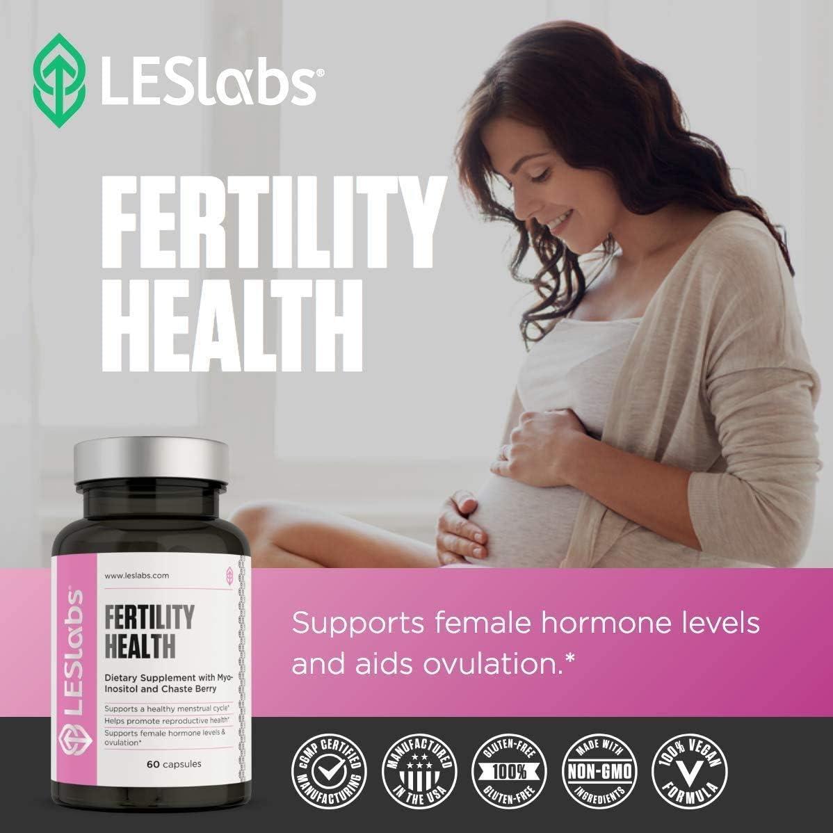 LES Labs Fertility Health - Hormonal Balance & Ovarian Support - 60 ...