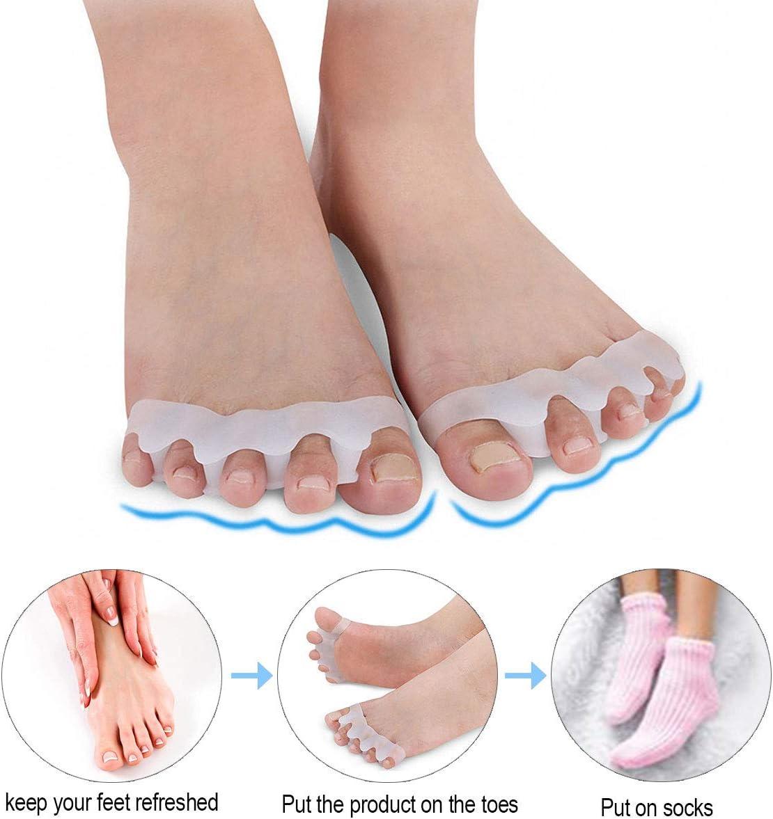 Kids Gel Toe Separators for Overlapping Toes - Orthopedic Bunion ...